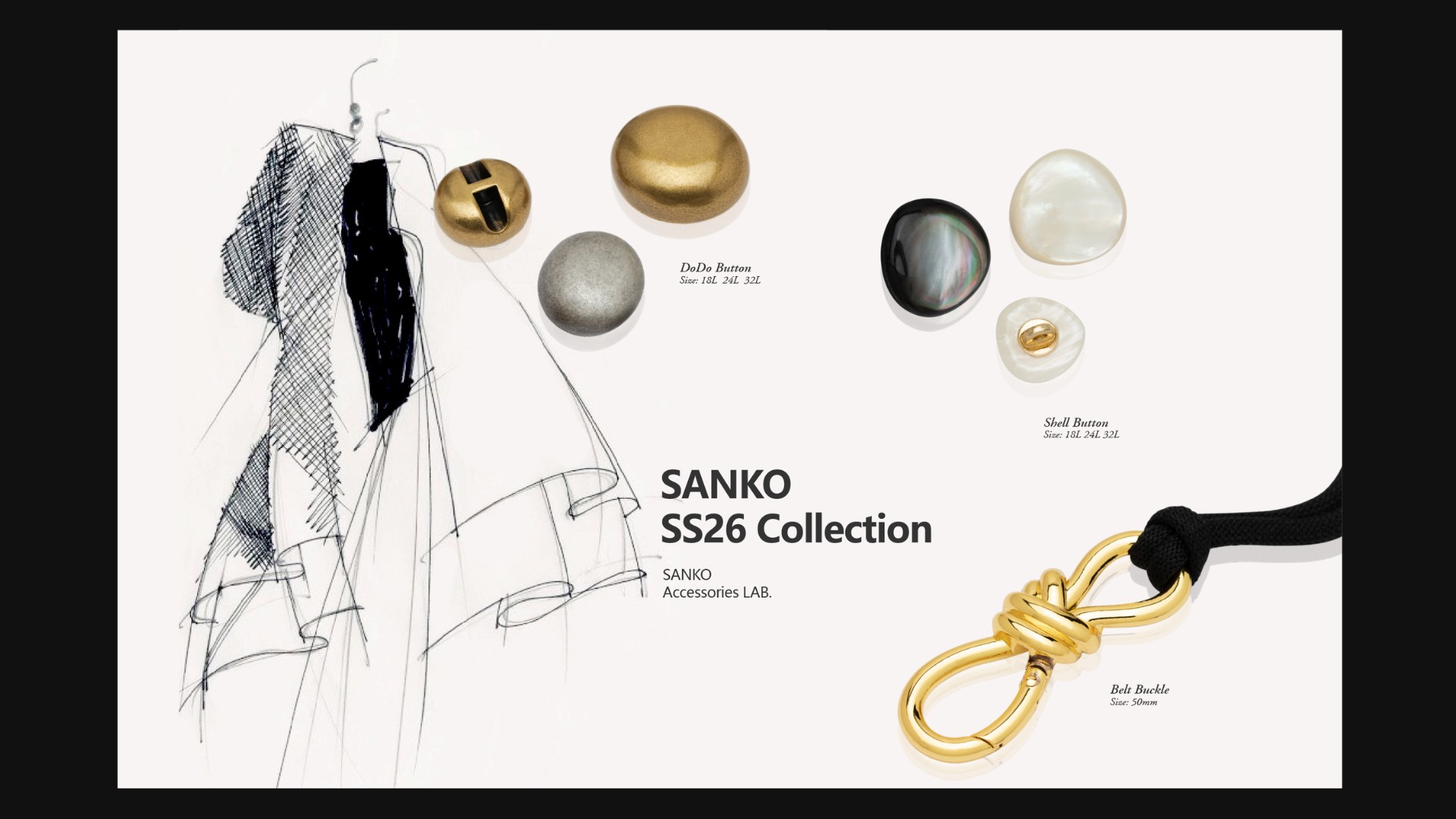 SANKO 26SS Collection - Sustainable Apparel Fastening | SANKO®